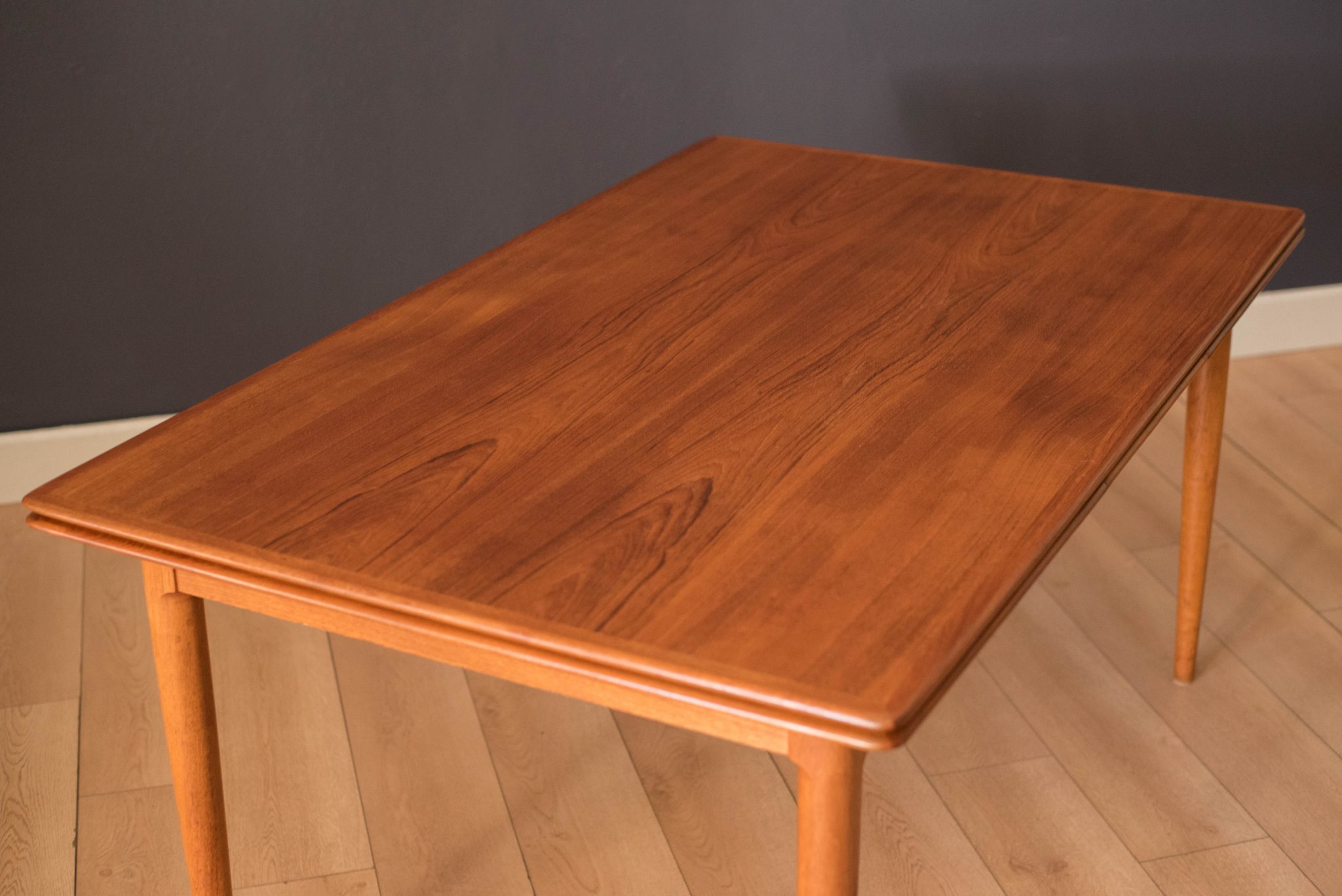 Mid Century Scandinavian Expandable Dining Table - Mid Century Maddist Mid Century Scandinavian Expandable Dining Table - Mid Century Maddist