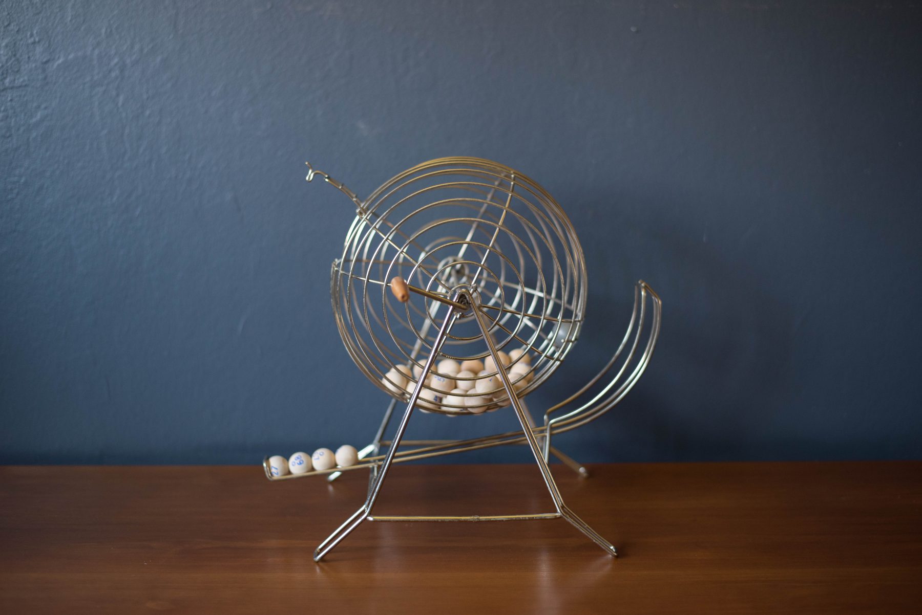 Vintage Bingo Game Set - Mid Century Maddist