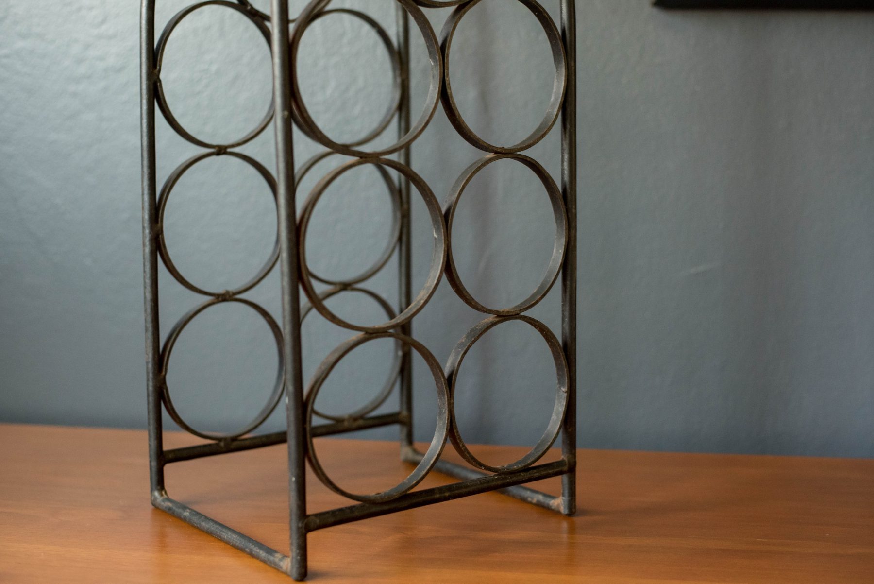 Mid-Century Modern Arthur Umanoff Wine Rack - Mid Century Maddist